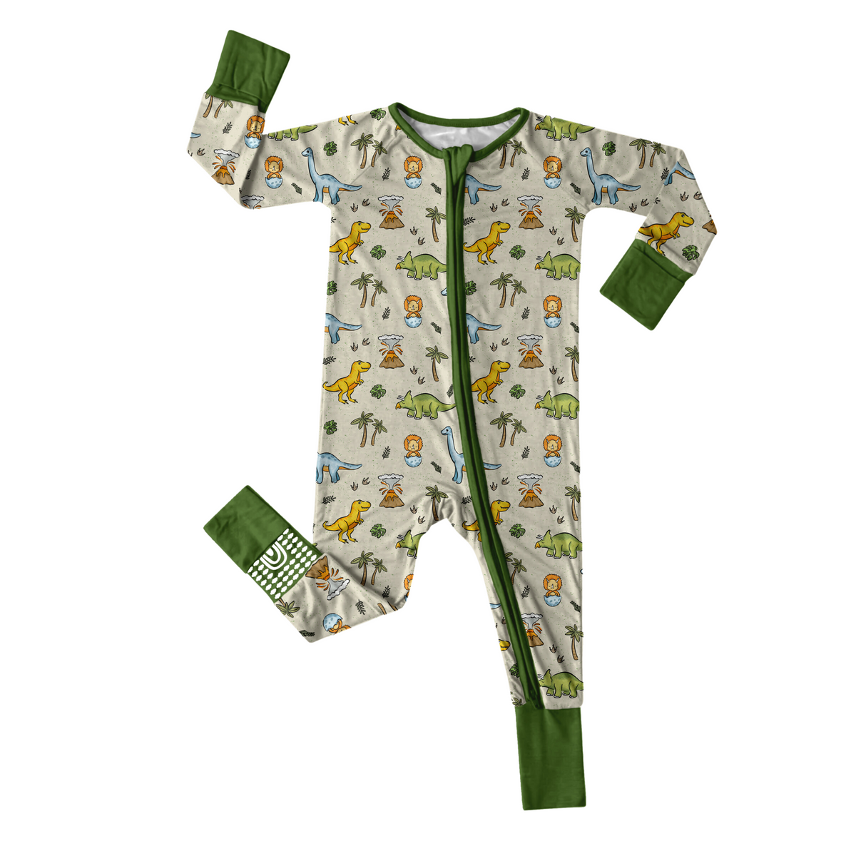 PREHISTORIC PARADISE (NEUTRAL GREEN DINOS) | READY TO SHIP – Little ...