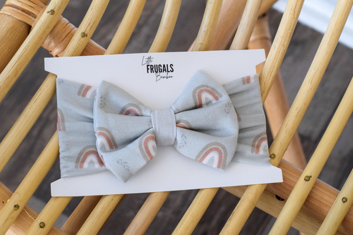 SAGE SERENITY | HEAD BOWS – Little Frugals | Bamboo & Beyond